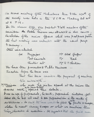 Ahmed Abdul El Ghaffar, 1891-? (SJC: 1910‑13) | St John's College, Oxford