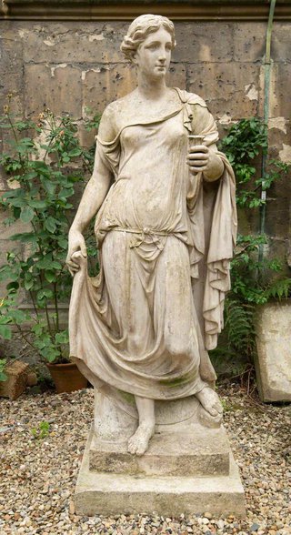 5. Farnese Flora, by Eleanor Coade | St John's College, Oxford
