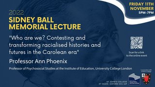 2022 Sidney Ball Lecture | St John's College, Oxford